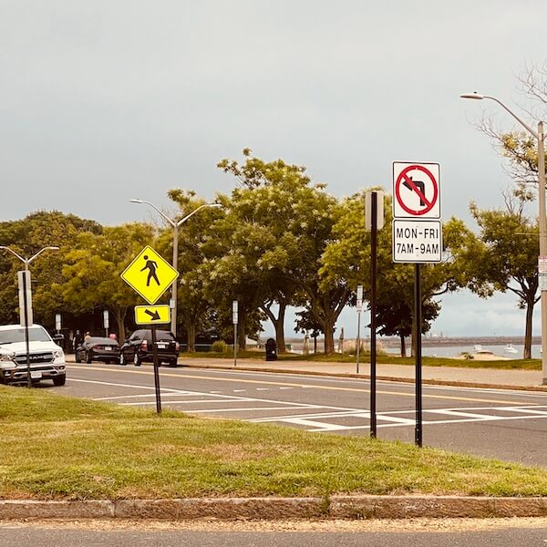 New Sign at N and Day Blvd Posted in an effort to help with traffic ...